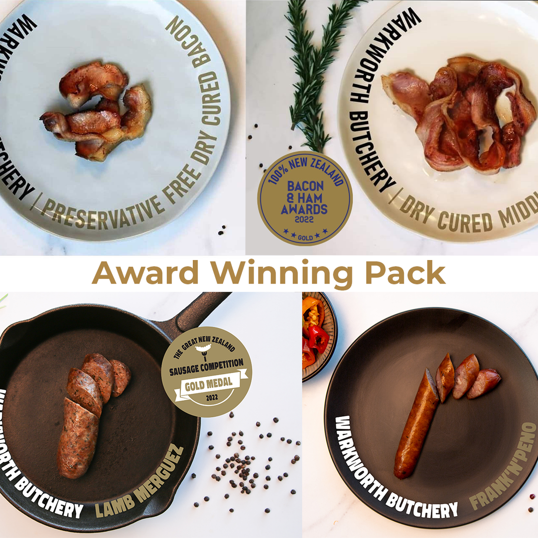 Award-Winning Meat Bundle | Bacon & Sausage | Warkworth Butchery NZ